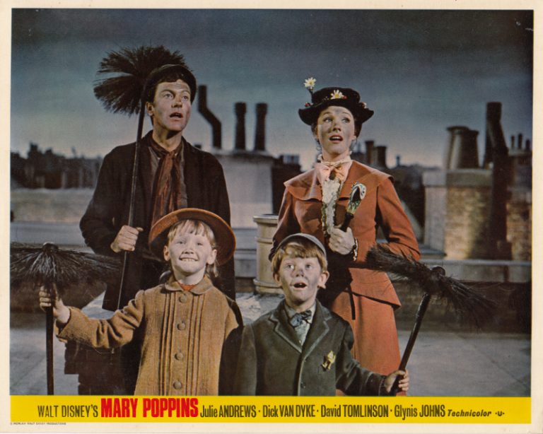 Mary Poppins (1964) ~ cinema lobby cards