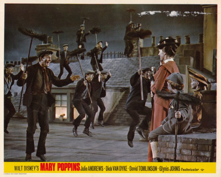 Mary Poppins (1964) ~ cinema lobby cards