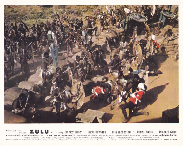 Zulu (1964) [r1972] ~ cinema lobby cards