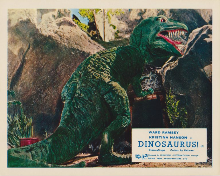 Dinosaurus! (1960) ~ cinema lobby cards