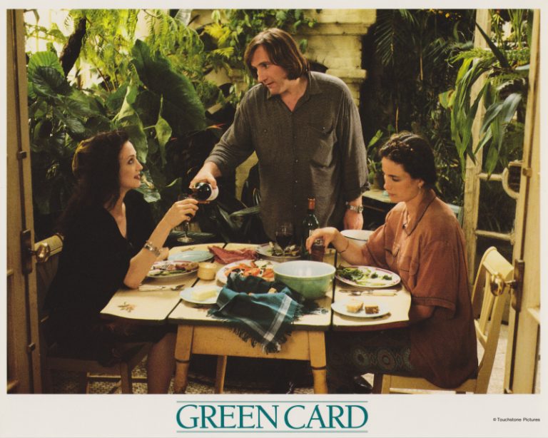 Green Card (1990) ~ cinema lobby cards