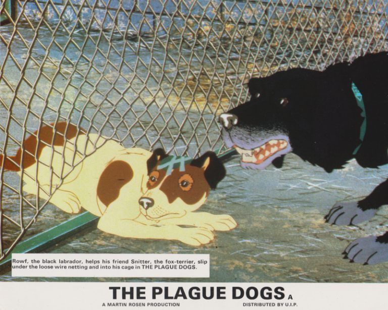 The Plague Dogs (1982) ~ cinema lobby cards