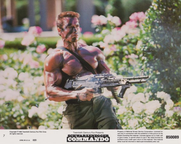 Commando (1985) [USA] ~ cinema lobby cards