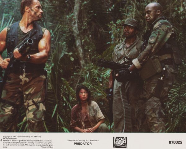 Predator (1987) ~ cinema lobby cards