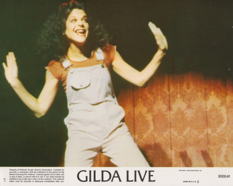 Gilda Live (1980) ~ cinema lobby cards