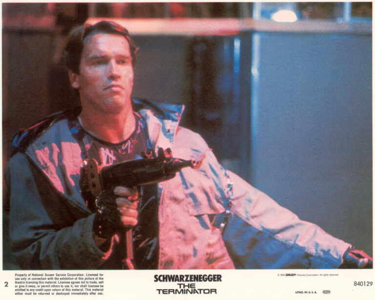 The Terminator (1984) ~ cinema lobby cards