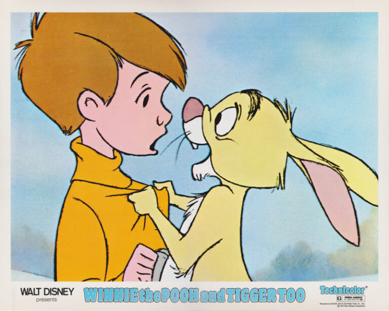 Winnie the Pooh and Tigger Too (1974) ~ cinema lobby cards